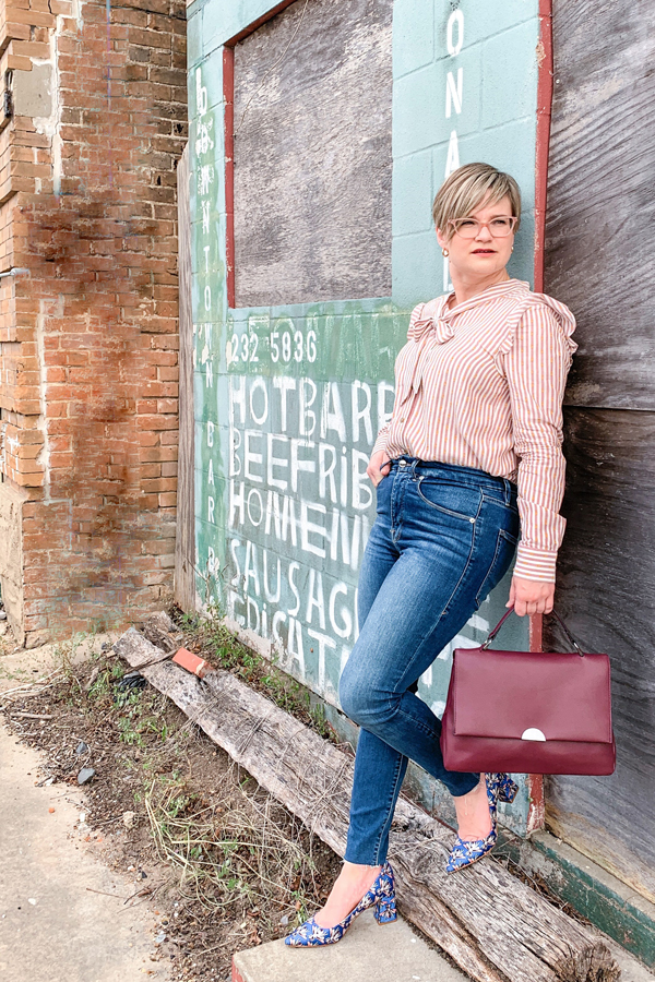 A Blouse for Work and Weekend - A Pinch of Style, A Dash of Life