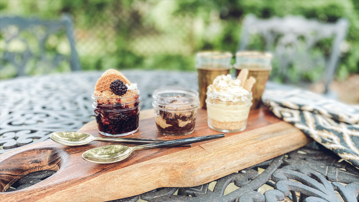 Dessert Trio - A Pinch of Style, A Dash of Life